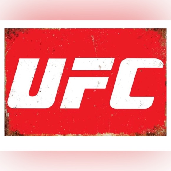 UFC | Wall Decor | Ufc Metal Sign | Poshmark